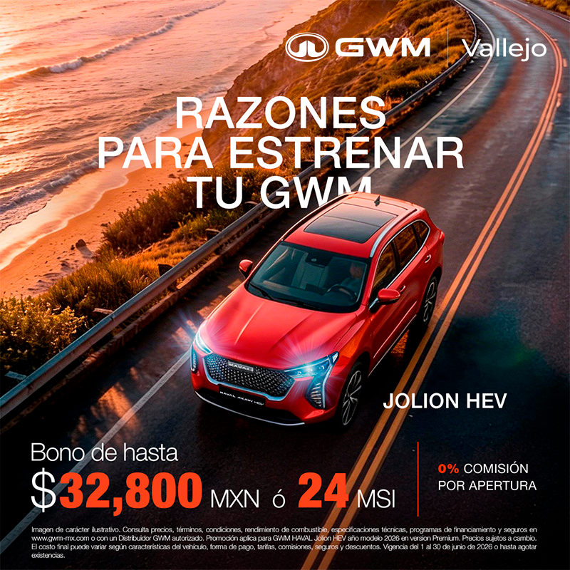 JOLION HEV | GWM Vallejo Specials Ciudad de México, CDMX
